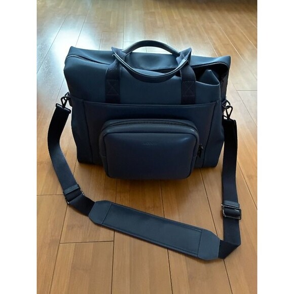 Monos | Bags | Monos Metro Duffel Bag Weekender Travel Blue | Poshmark